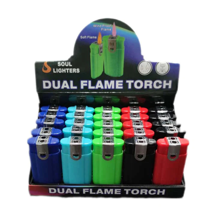 Dual Flame Torch Soul Lighters – Mad Fog Vapes